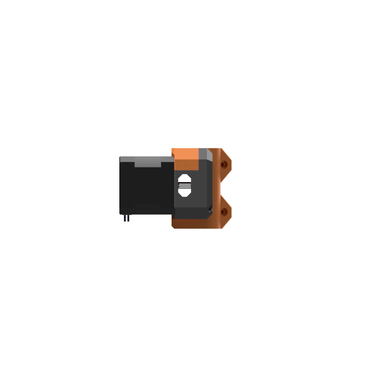 X axis Motor Cover [Bear EXXA] by Angelo | Download free STL model ...