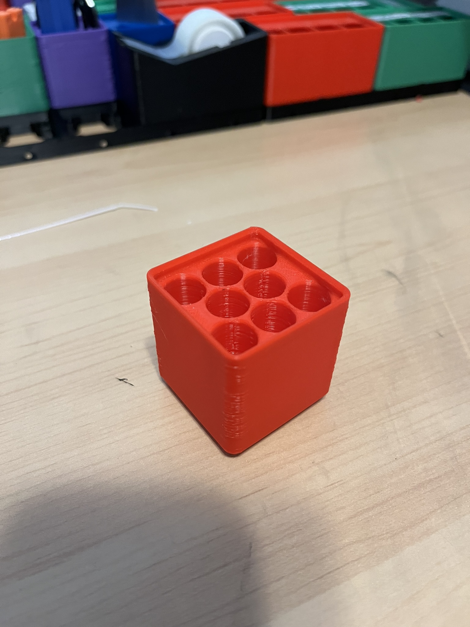 Smaller Gridfinity Pen/Pencil Holder (1x1x6) by DarkBrave | Download ...