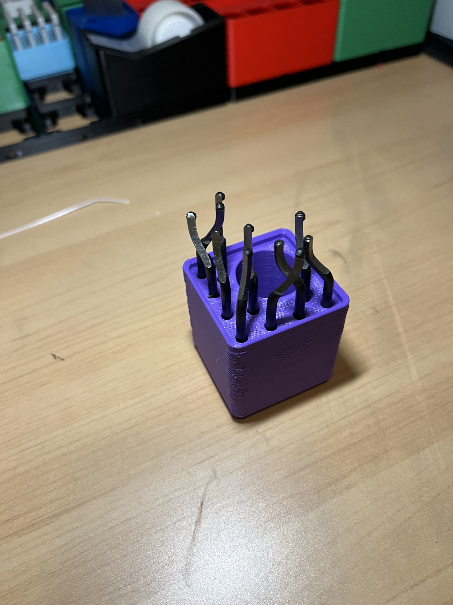 Wider Gridfinity Deburring Tool Holder (1x1x6) by DarkBrave | Download free STL model ...