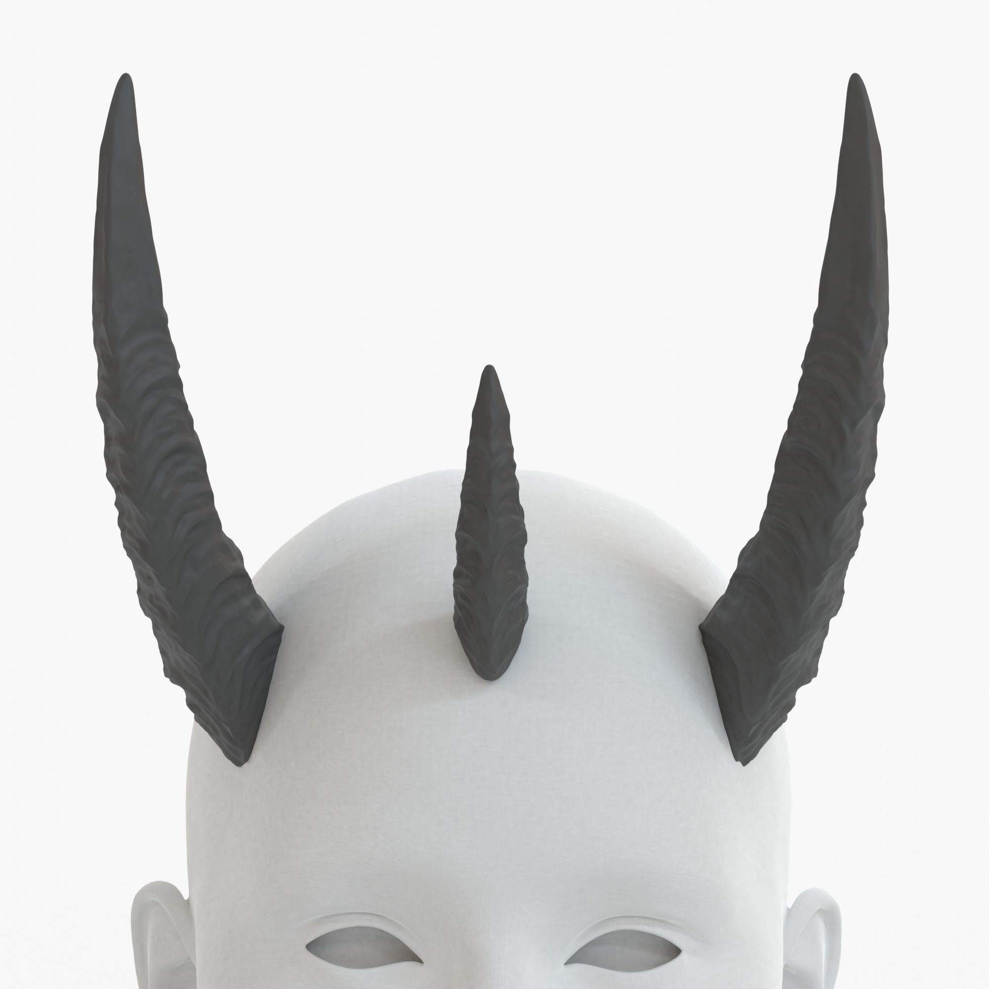 Gabriella | Medium Tri-Horns by Shadowfall Workshop | Printables Store