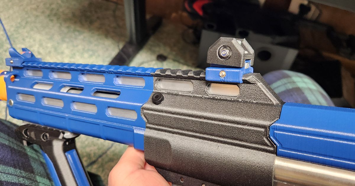 Nerf Blaster Iron Sights by Thomas j Frosch | Download free STL model ...
