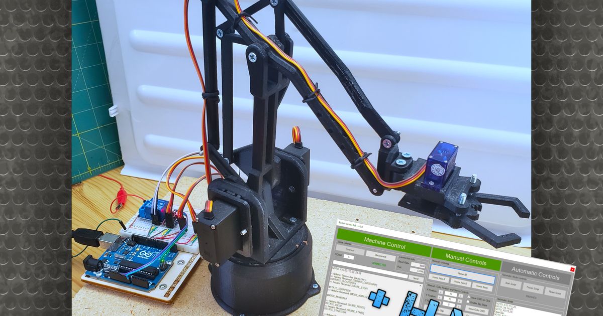 ARA - Another Robot Arm! by Hobbesdcc | Download free STL model ...