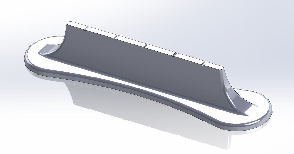 Banjo bridge por cheesus | Descargar modelo STL gratuito | Printables.com