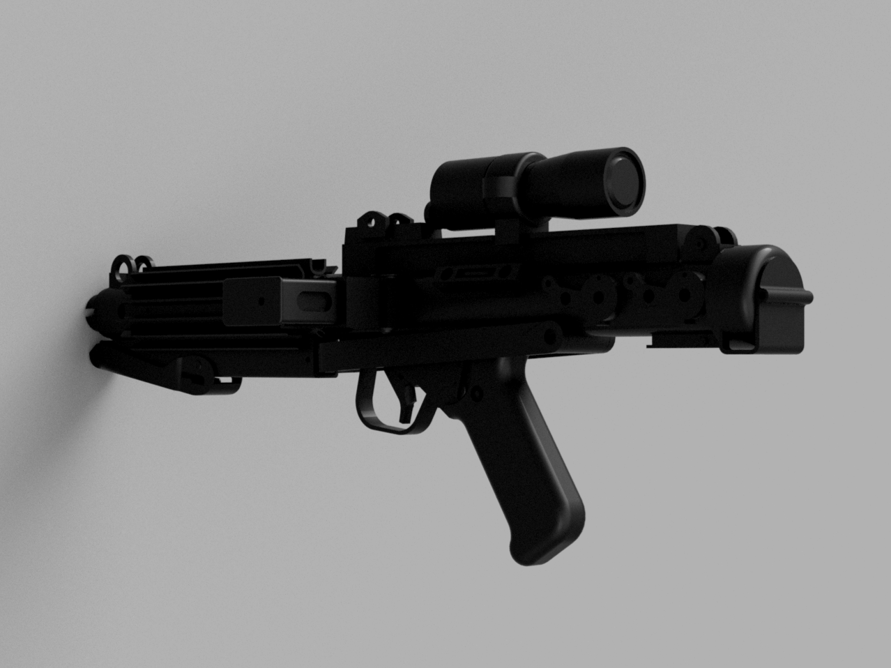 E-11 Stormtrooper Blaster Easy Print (ROTJ) by Andrew Williams ...