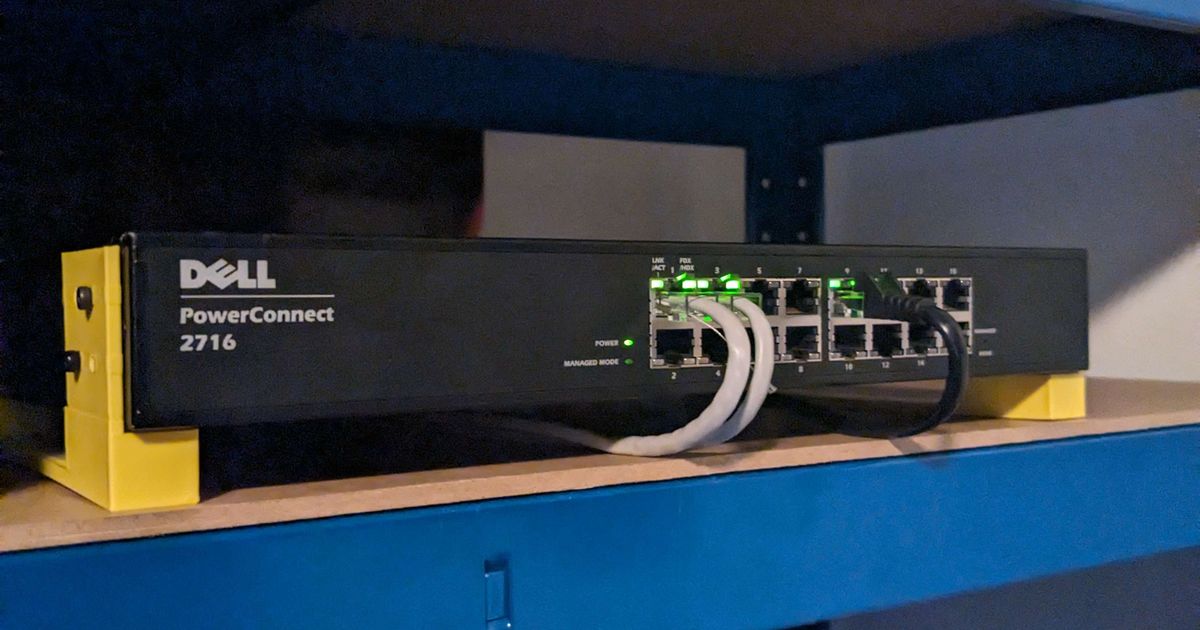 Dell Power Connect Network Switch Riser (2716 and other models) by ...