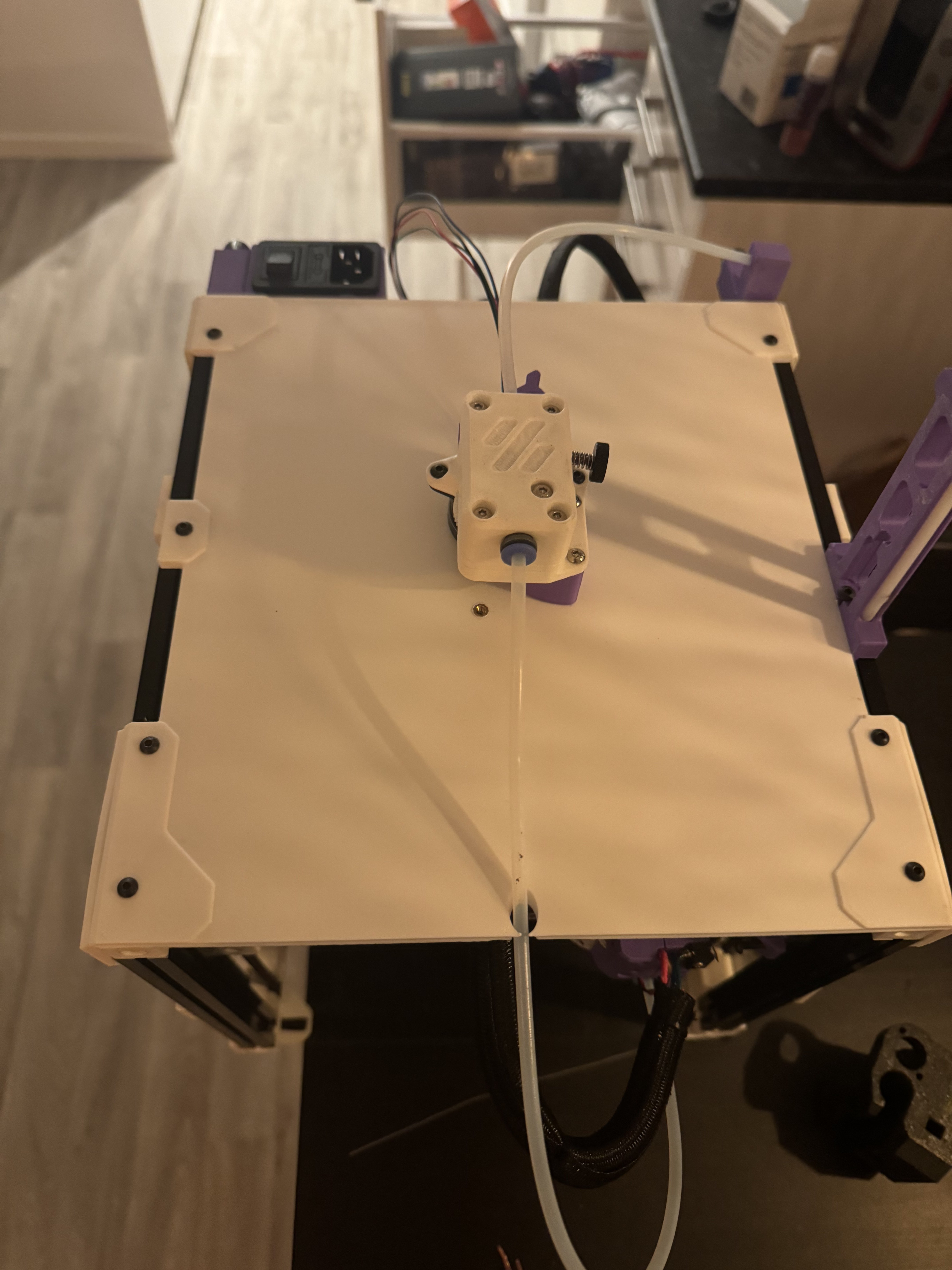 Backpanel With Pocketwatch and M4 extruder mount Voron V0.1 by David ...