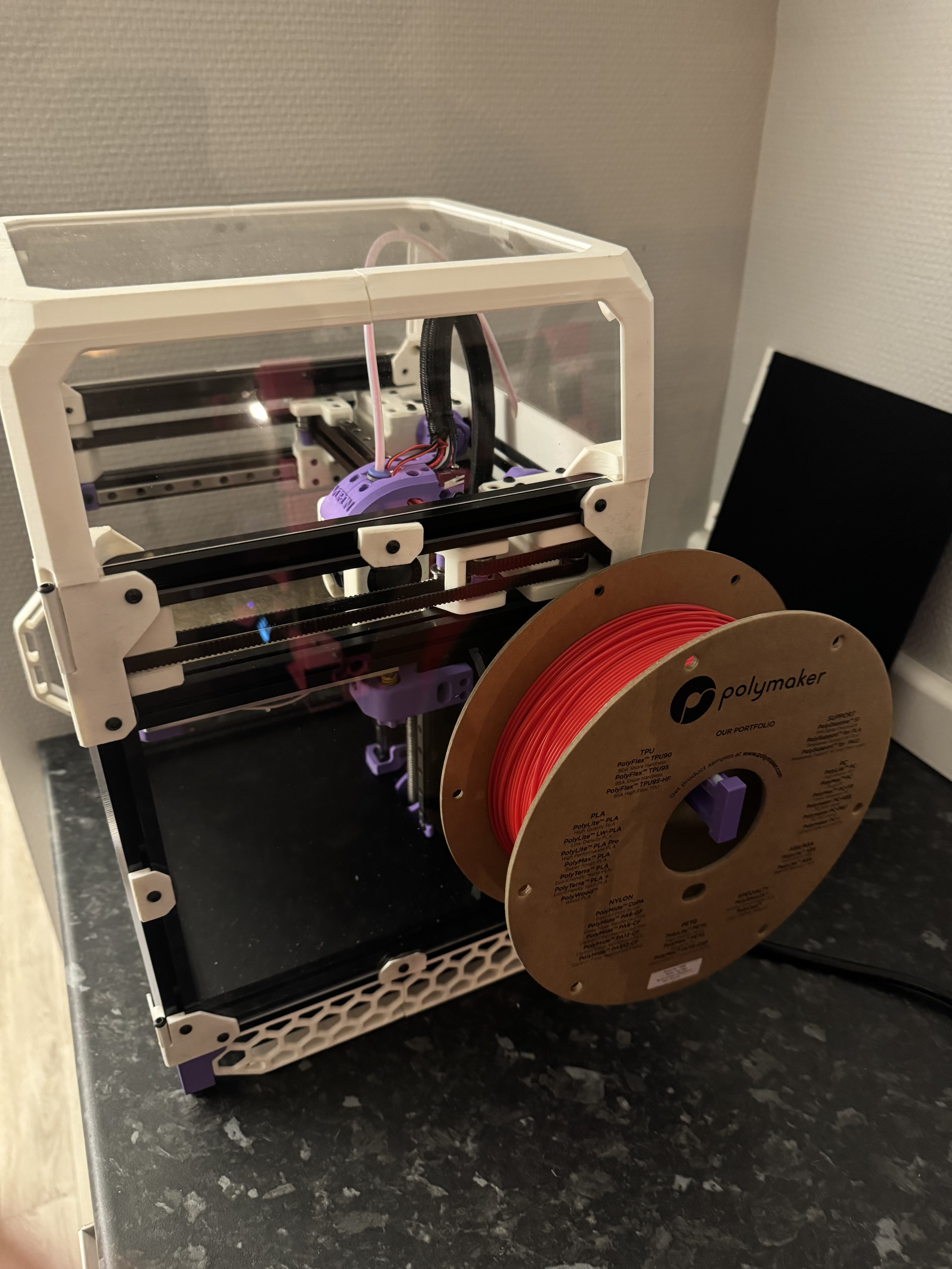 Backpanel With Pocketwatch and M4 extruder mount Voron V0.1 by David ...