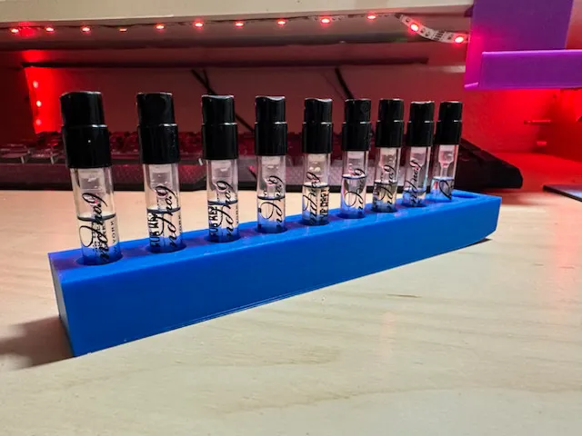 Fragrance Sample rack by MrPerry | Download free STL model | Printables.com