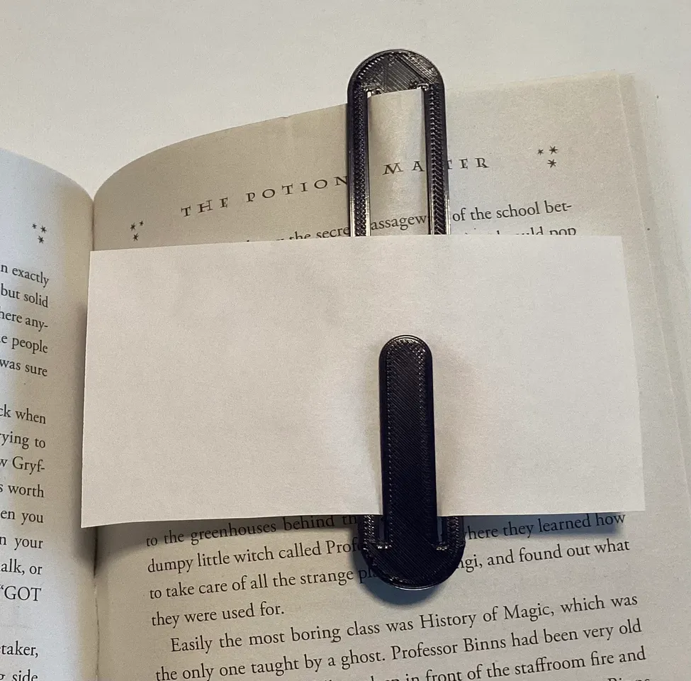 Bookmark Library Receipt Holder |Quick Print