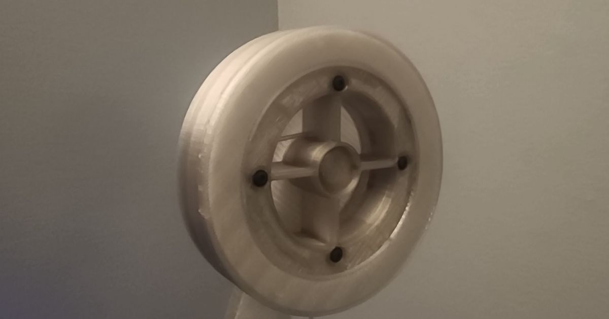 Mini Spooler Filament Holder V2 by BarTroll | Download free STL model ...