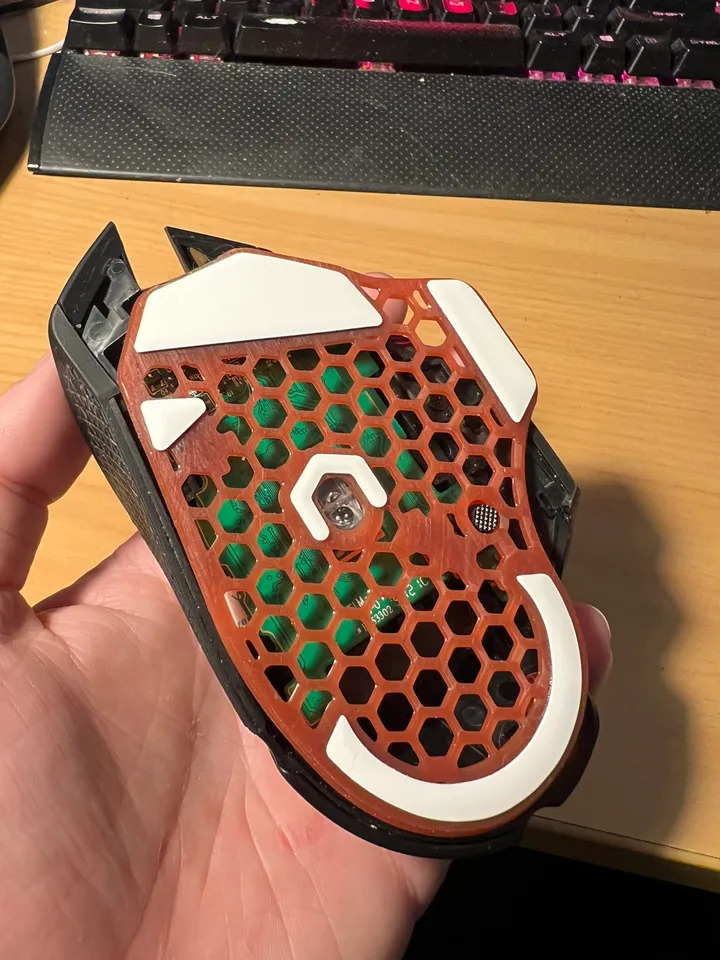G502 Hero Lightweight Base with Thumb rest by CardboardBoks | Download ...