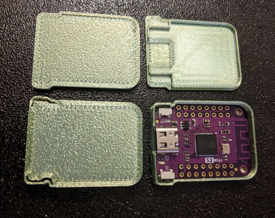 Fast Print ESP32 WEMOS S2 Mini Case with Buttons by so meone | Download ... Fast Print ESP32 WEMOS S2 Mini Case with Buttons by so meone | Download ...