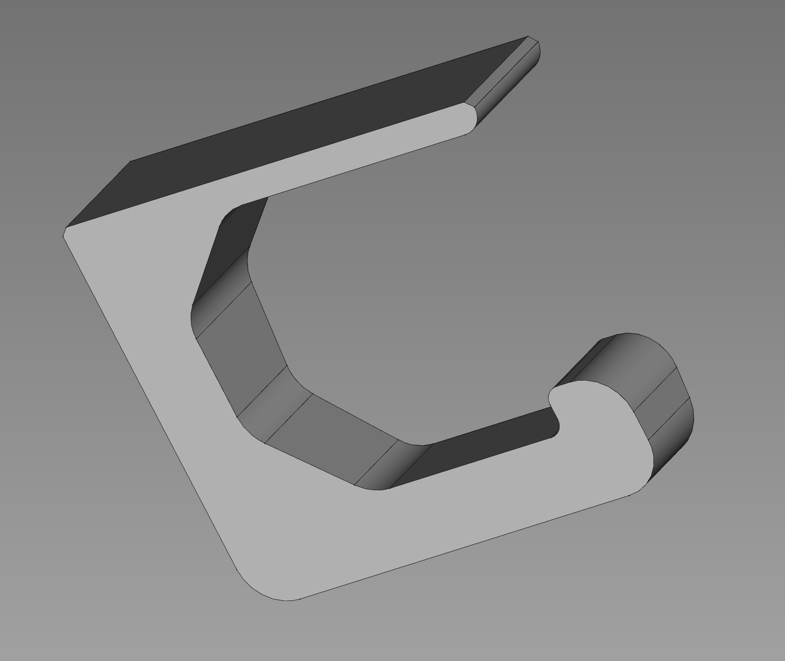Utensil Hooks by Grégory Bataille | Download free STL model ...