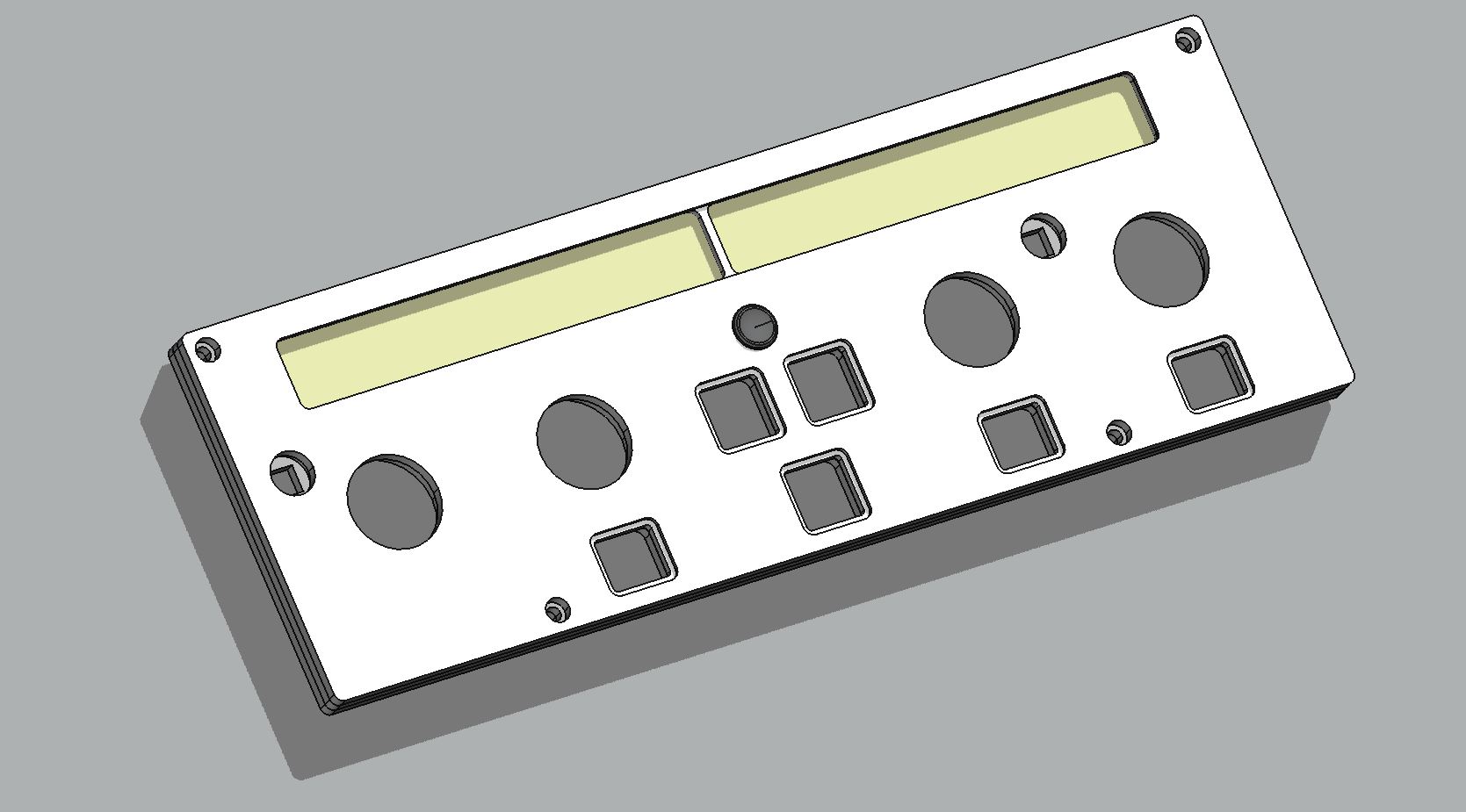 Airbus A320 FCU Panel by Mark Ayton [MANTOGA] | Download free STL model ...