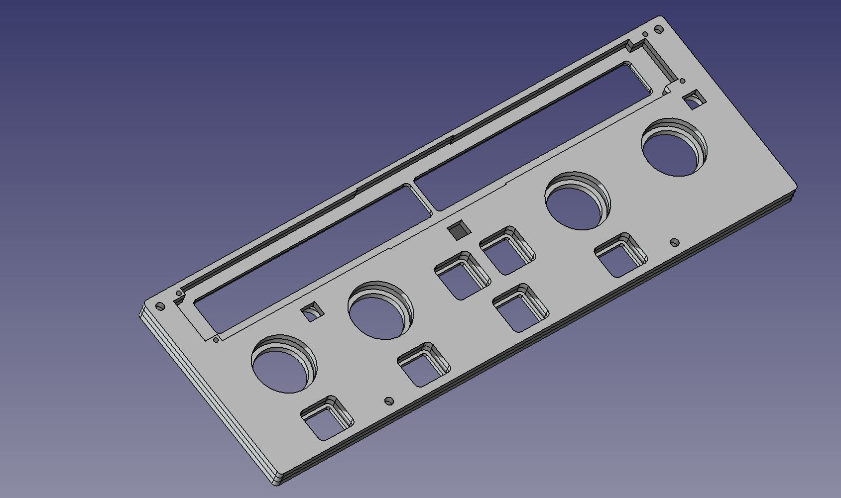 Airbus A320 Fcu Panel By Mark Ayton Mantoga Download Free Stl Model