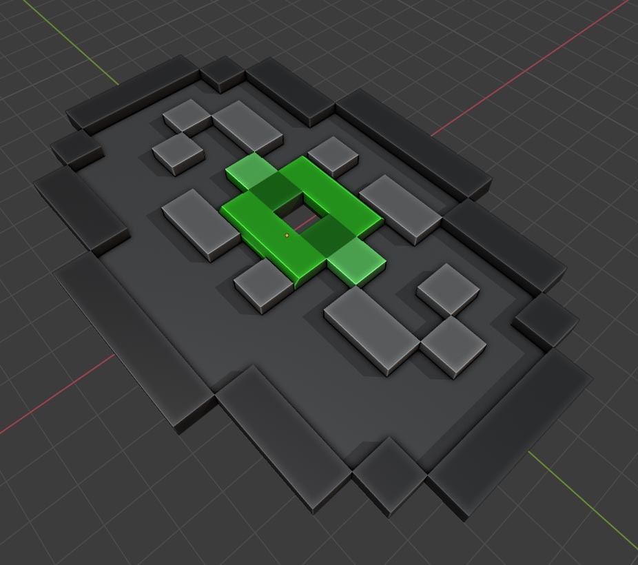 Minecraft Music Disc clean quad geometry by SleepingGiant | Download ...