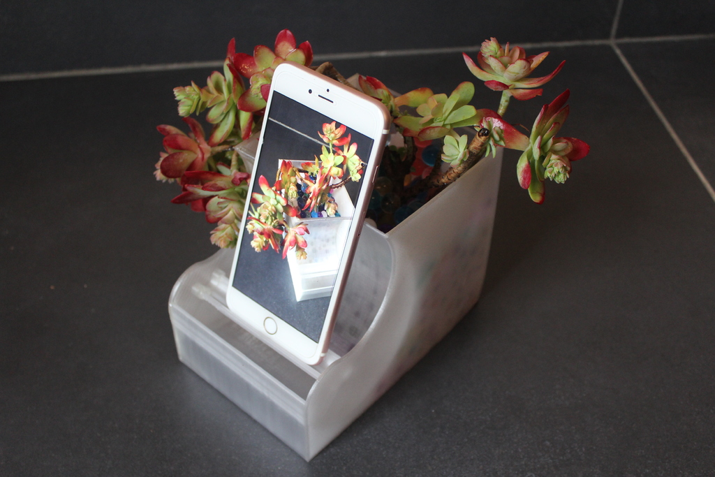 Fibonacci Phone Stand Speaker Desktop Planter by SleepingGiant ...