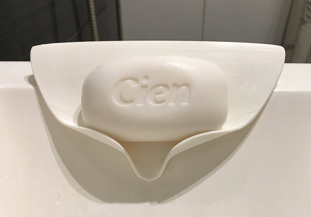 Soap Dish For Curved Sink by SleepingGiant | Download free STL model ...