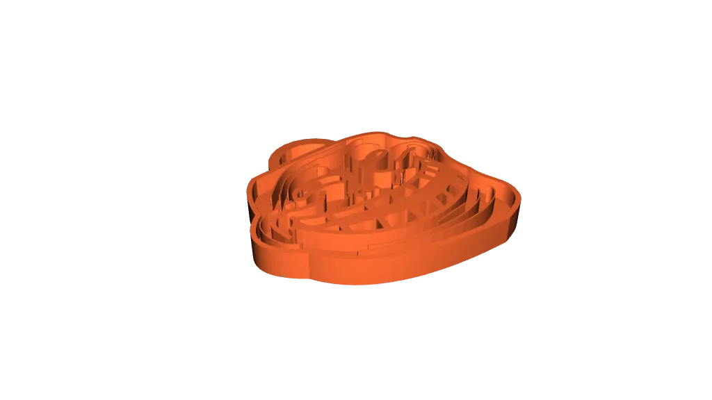 Troll Face Keychain by Daduck78 | Download free STL model | Printables.com