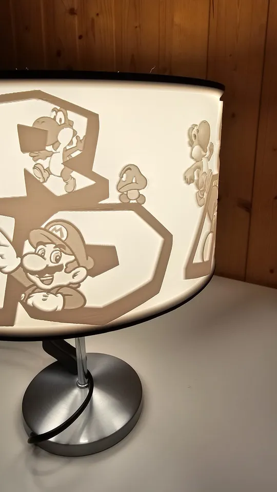 Super Mario Lamp by Badabung | Download free STL model | Printables.com