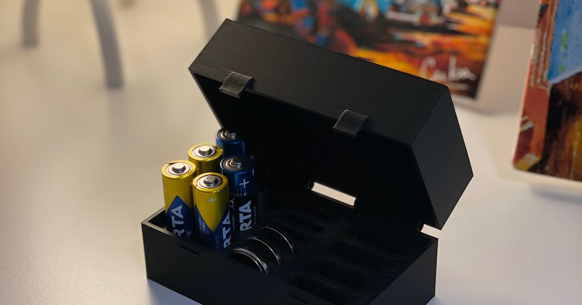 Battery Box by majo | Download free STL model | Printables.com