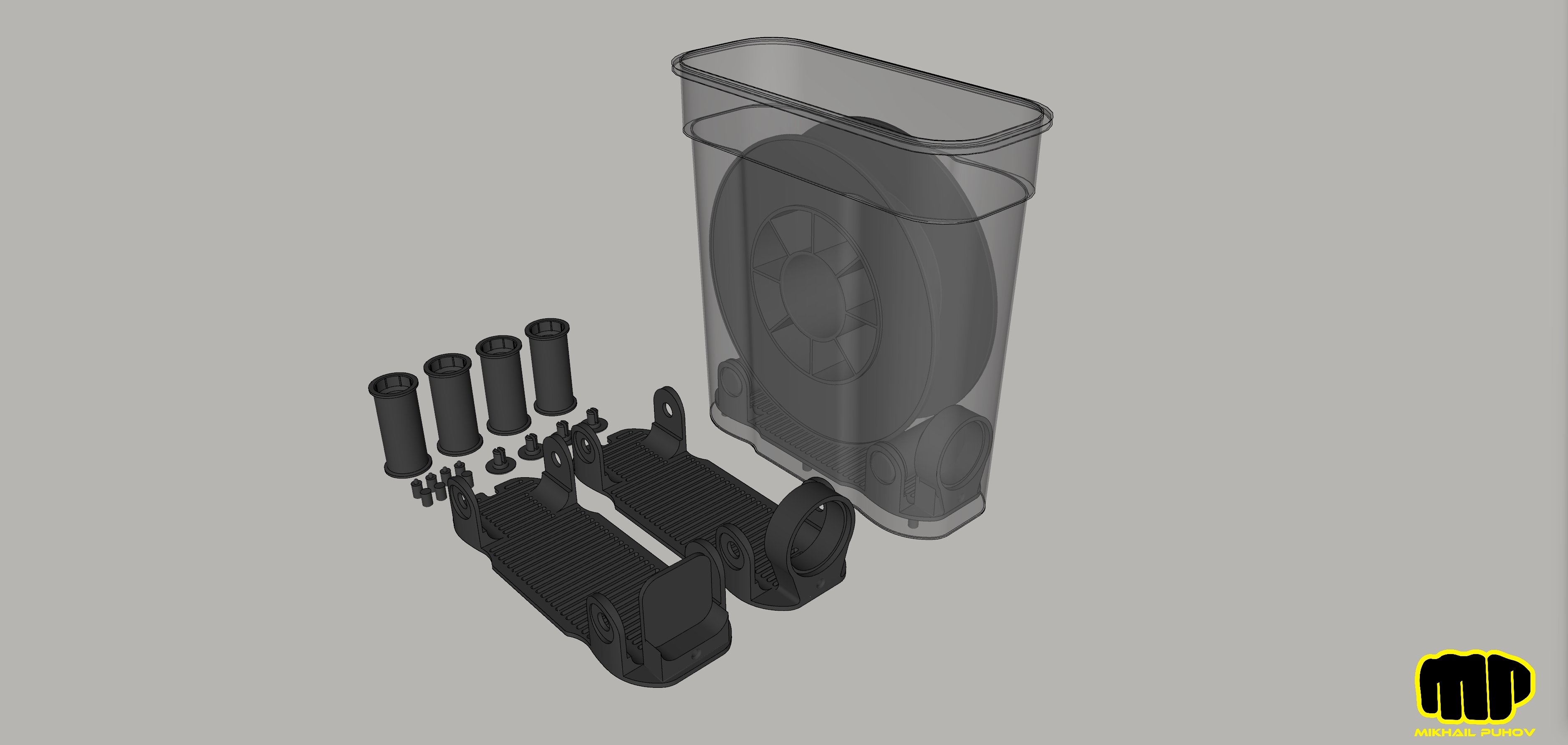 Filament box by MFTuning | Download free STL model | Printables.com