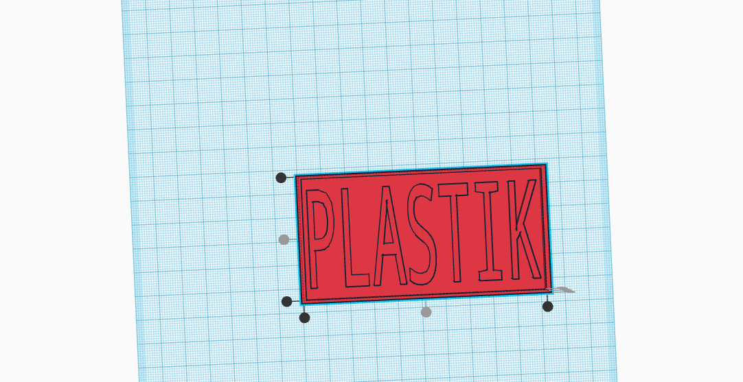 Simple label for recycling of plastic waste by Eva Máčová | Download ...