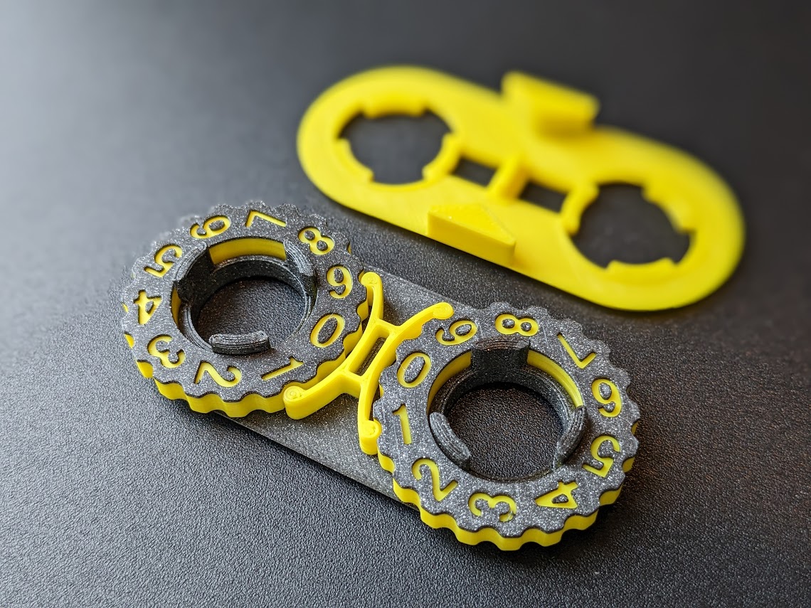 Clicky Rotate Counter by BaGooN | Download free STL model | Printables.com