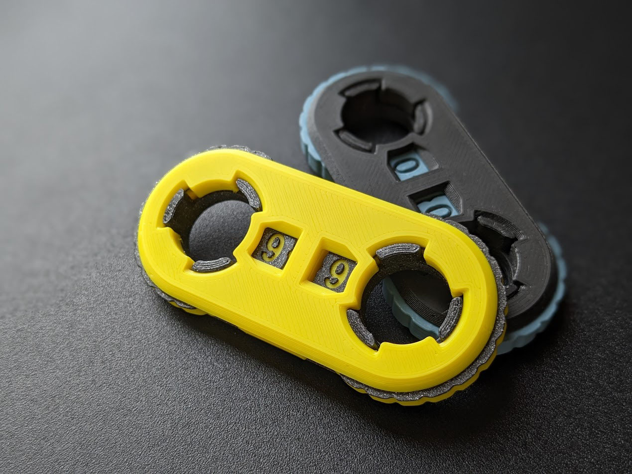 Clicky Rotate Counter by BaGooN | Download free STL model | Printables.com