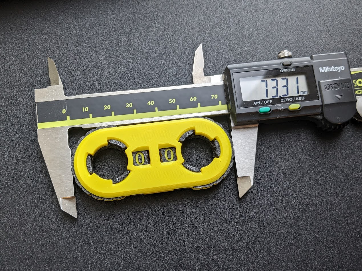 Clicky Rotate Counter by BaGooN | Download free STL model | Printables.com