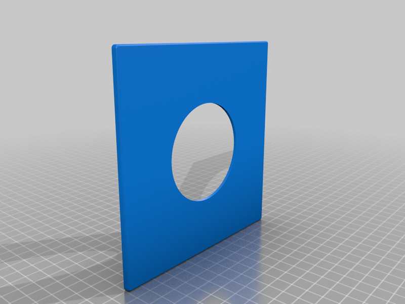 Sinar lens board copal 3s by n defrance | Download free STL model ...