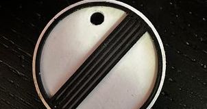 key pendant Road sign by Hubert Markowski | Download free STL model ...