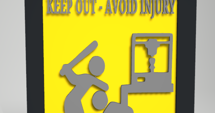 Caution Sign by Arnav Purbiya | Download free STL model | Printables.com