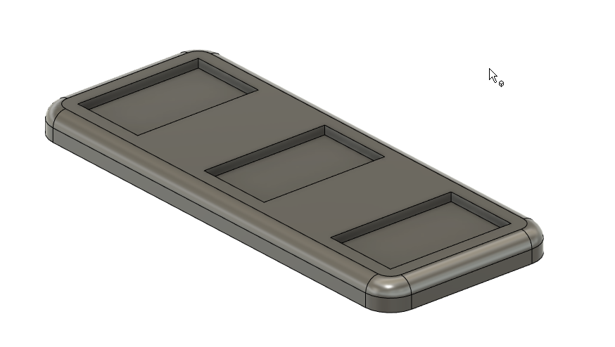 baseplate for 3 watch stands by Mark Woestenburg | Download free STL ...