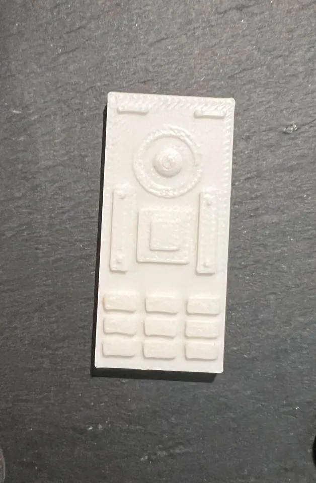 Tiny Dollhouse TV Remote by dillydally | Download free STL model ...