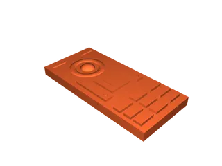 Tiny Dollhouse TV Remote by dillydally | Download free STL model ...