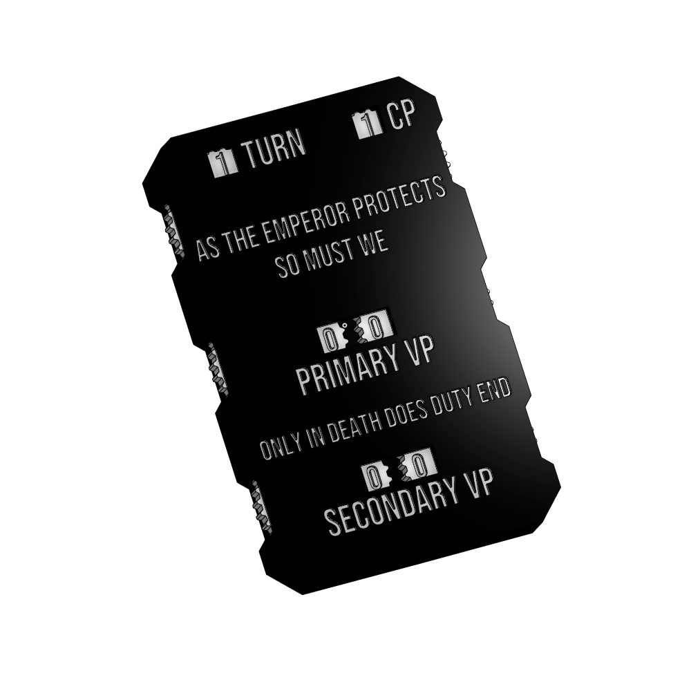 Warhammer 40K Round Tracker by Anders Mikkelsen | Download free STL ...