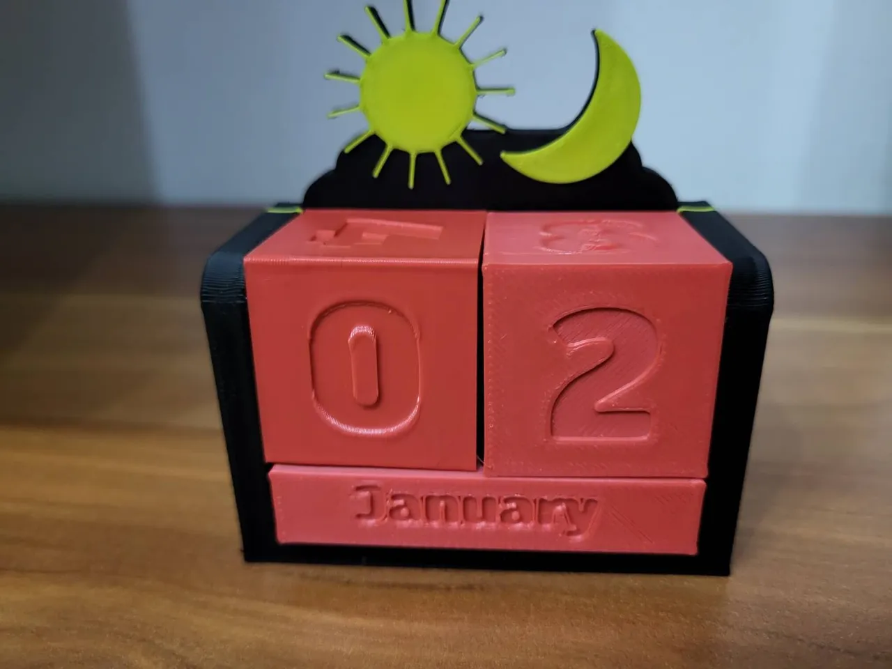 3D calendar by SLAWEECZECH | Download free STL model | Printables.com