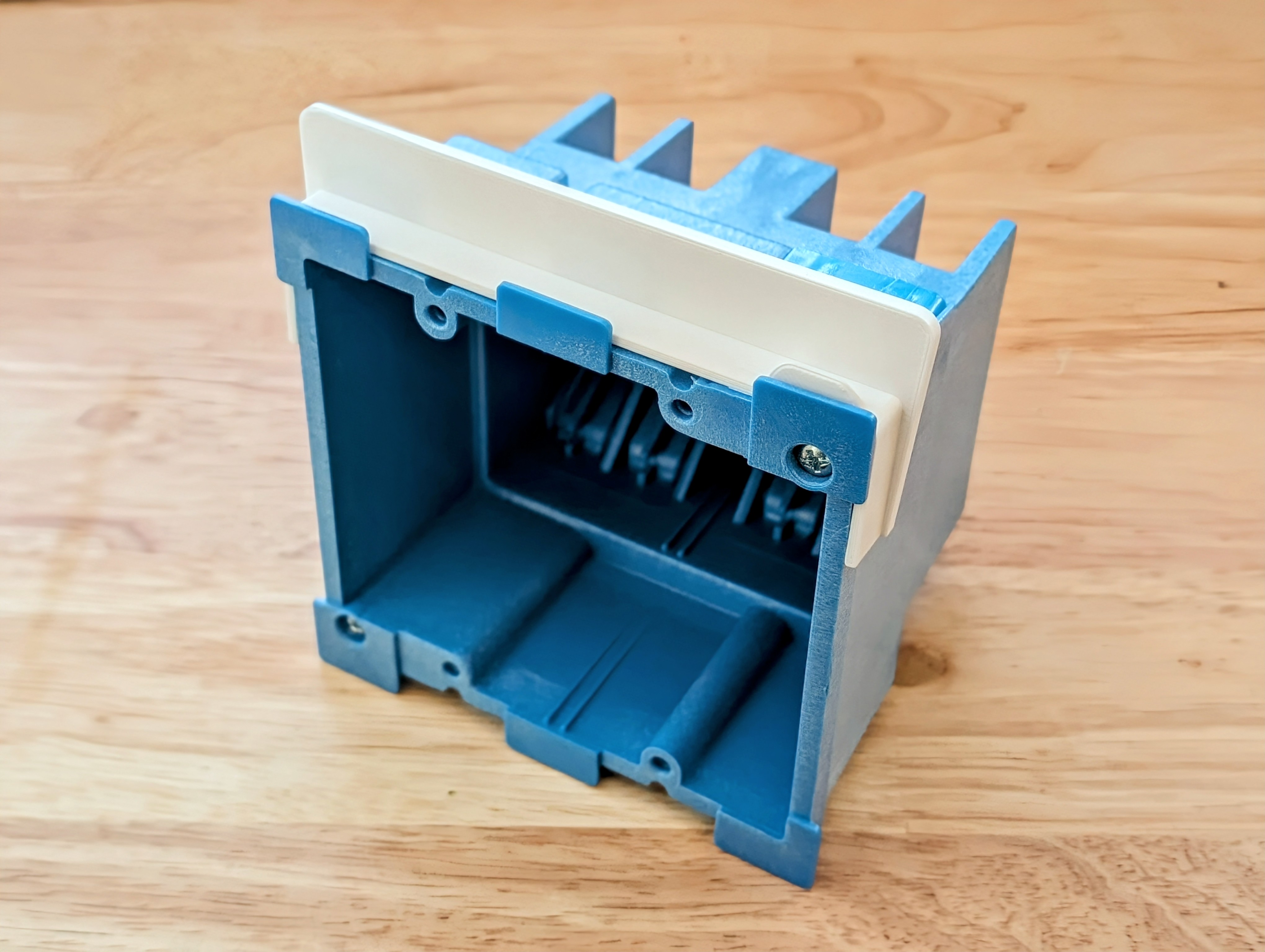 Old Work Electrical Box Brace (2 Gang) by Photoroamer | Download free ...