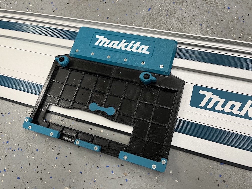 Guide rail adapter for Makita DSS501 by TJDesign | Download free STL ...