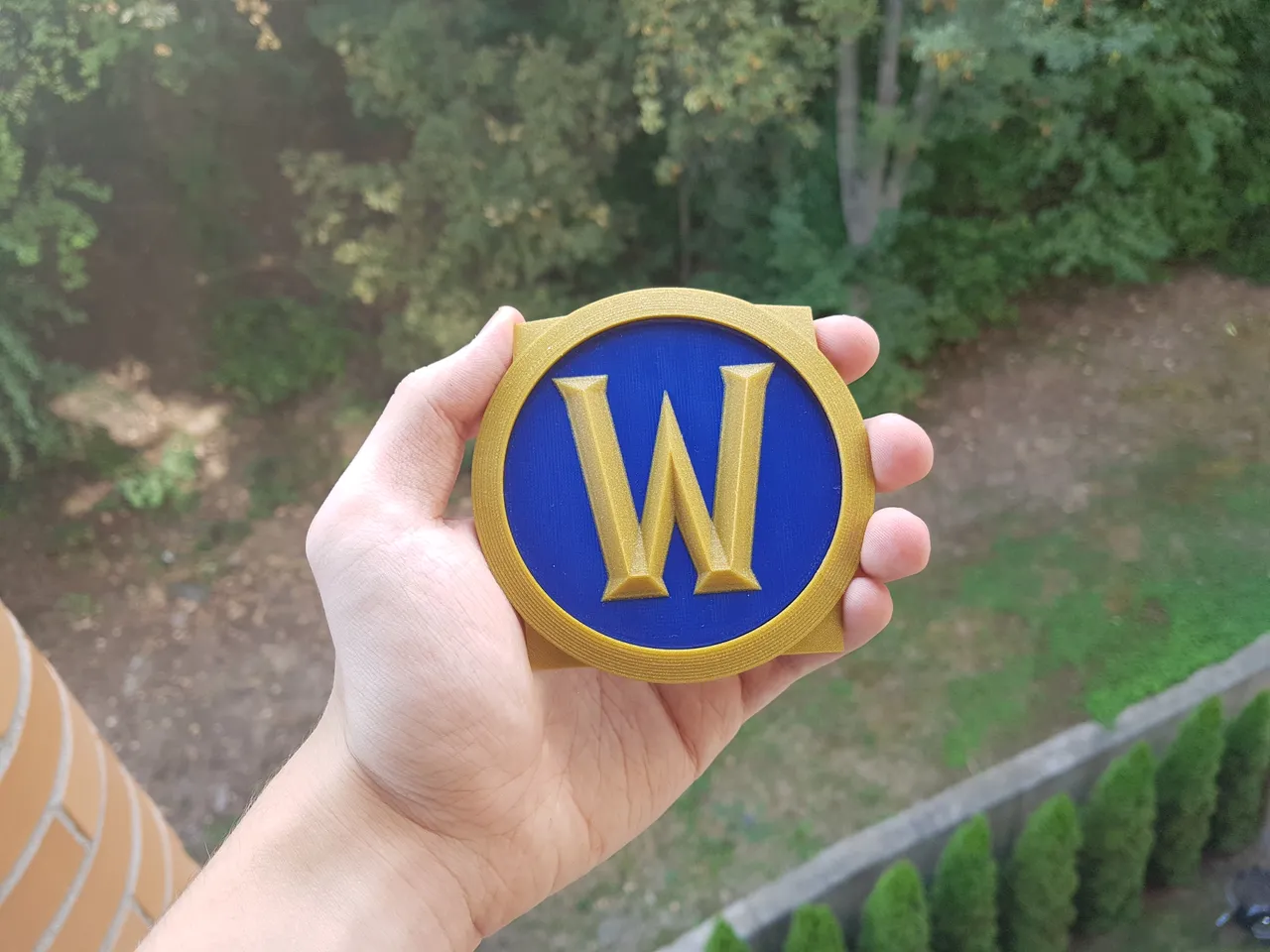 World of Warcraft Logo Magnet by Marcin Mączewski | Download free STL ...