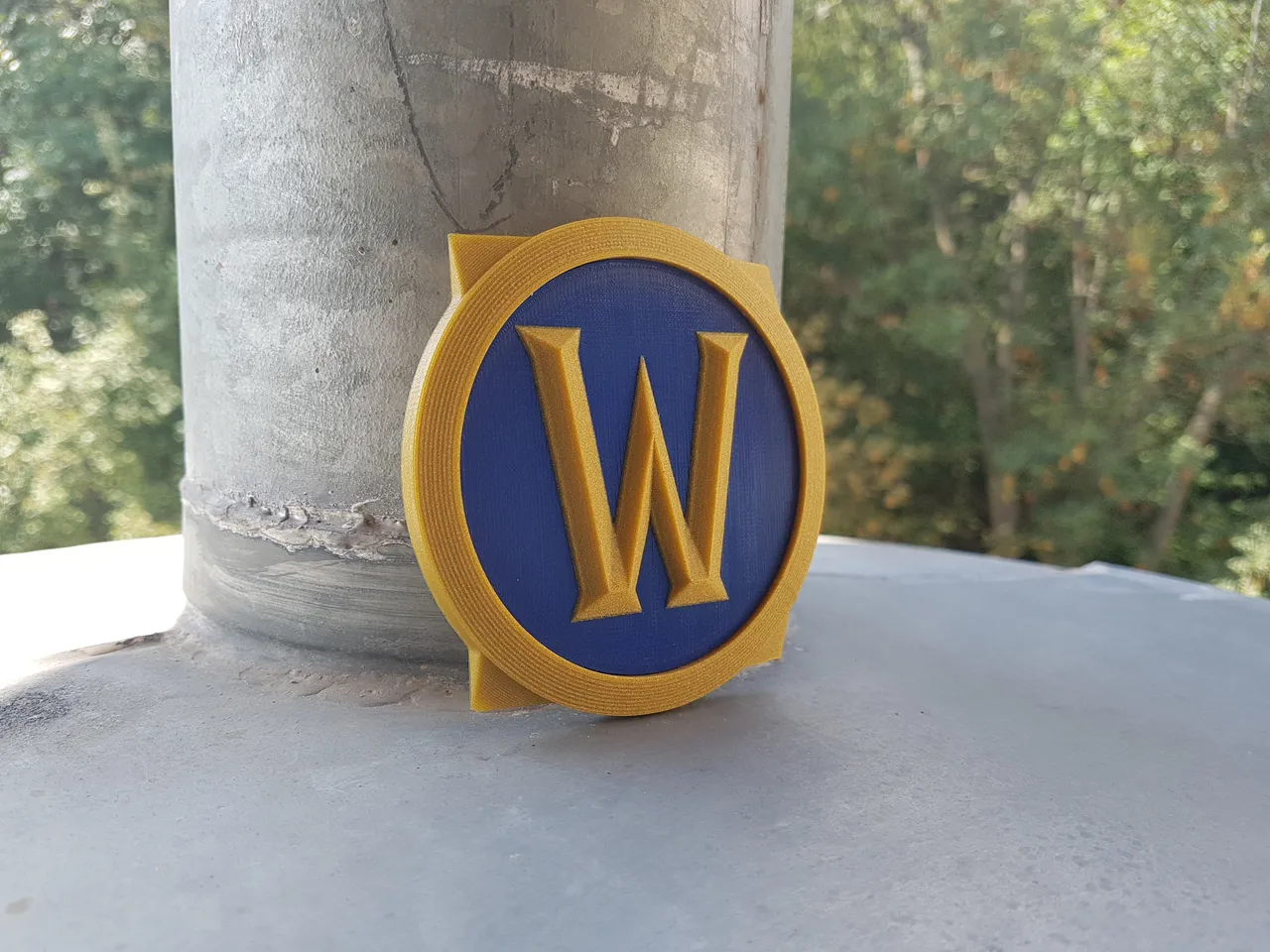World of Warcraft Logo Magnet by Marcin Mączewski | Download free STL ...