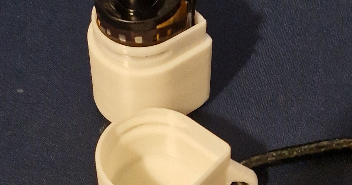 35mm Film Capsule by DentalFloss | Download free STL model | Printables.com