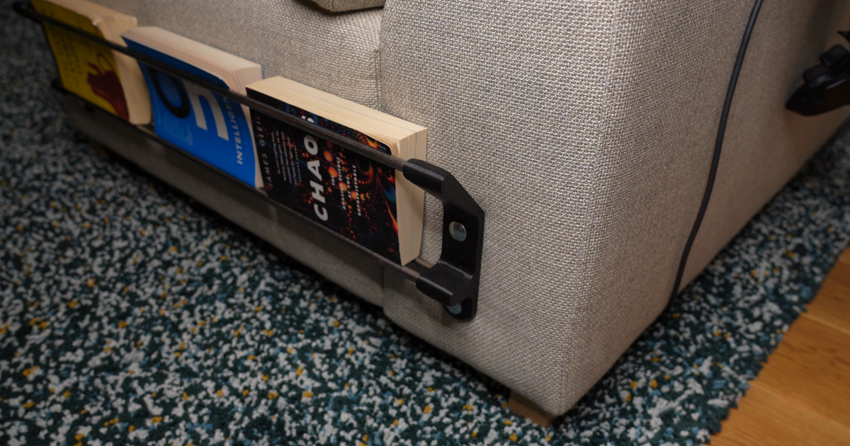 couch book holder by Matthias Kampa | Download free STL model ...