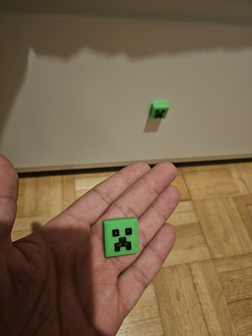 Minecraft creeper knob by curcuz | Download free STL model | Printables.com