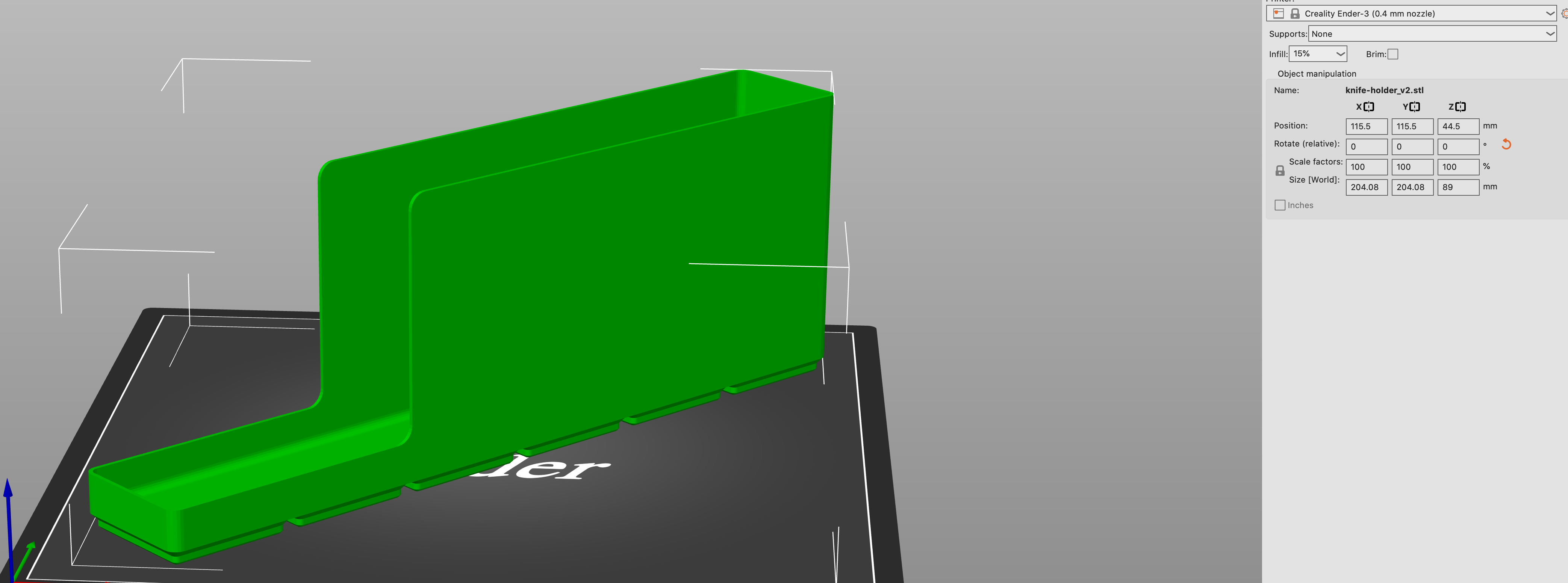 Gridfinity Silverware 89mm tall by TeamDavidW | Download free STL model ...