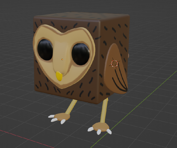 Owl from Blender tutorial :) by Dani M | Download free STL model ...