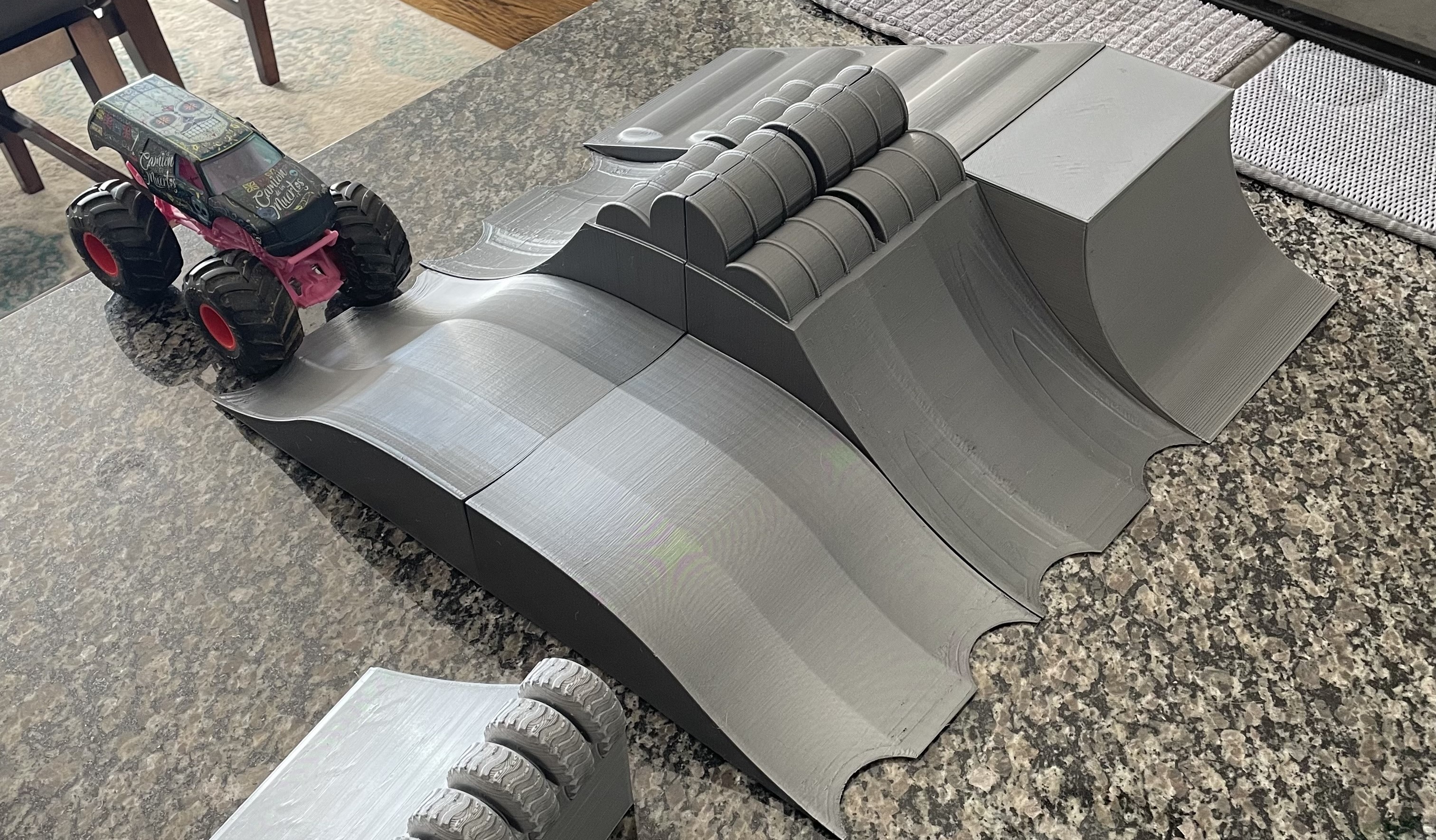 Monster Truck Ramps (Remixed and Split for 1:24 Scale) by Wolfblade ...