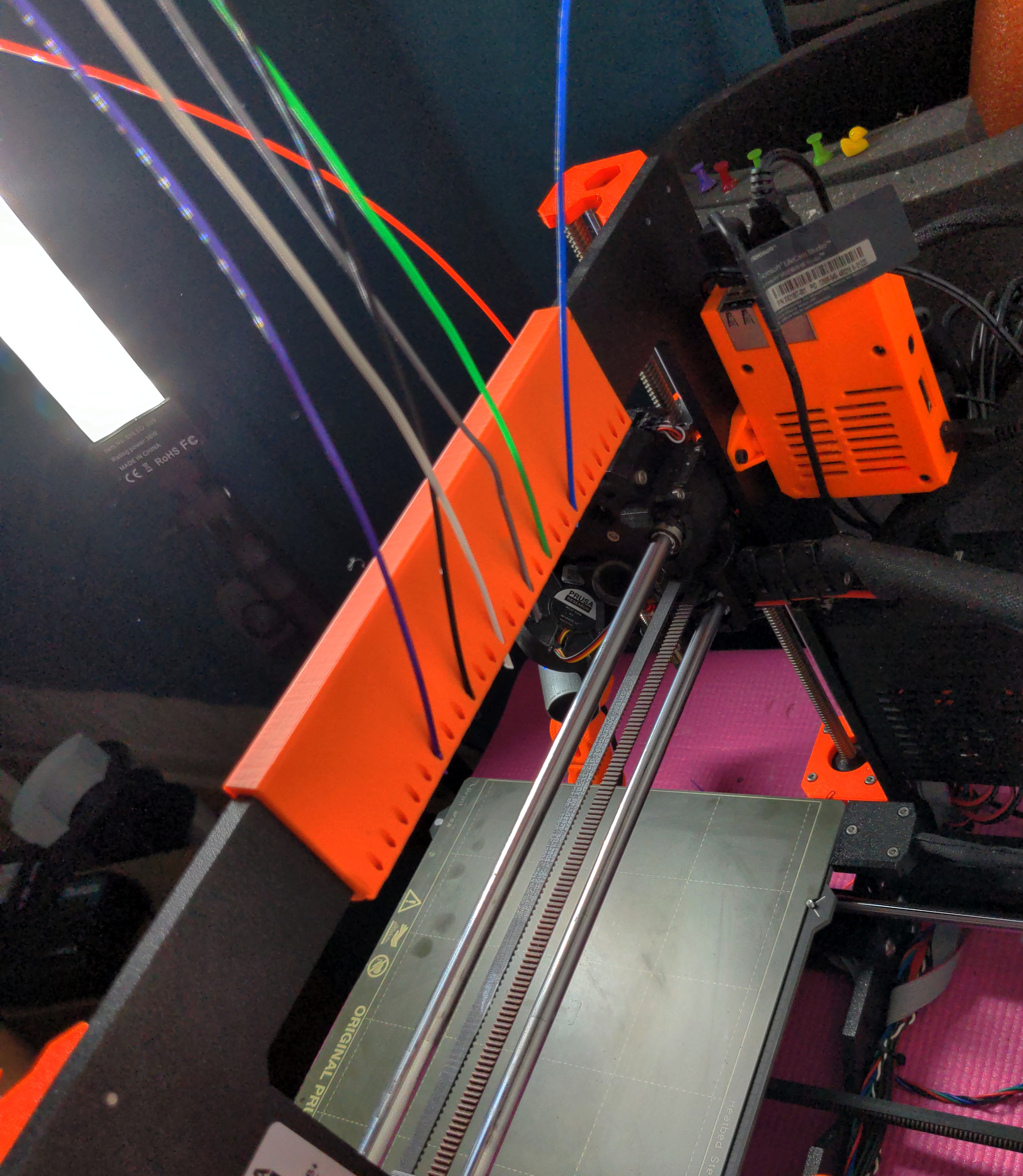 Multi-Spool Filament Clip by Jefficus | Download free STL model ...