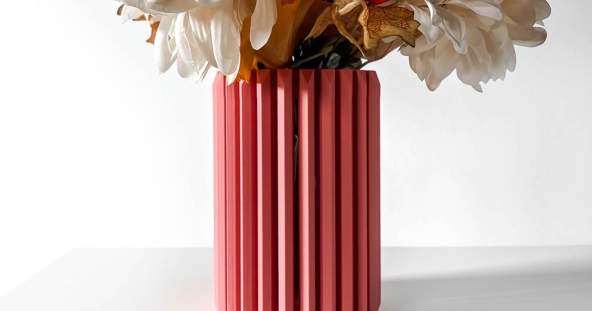 The Teris Vase, Modern and Unique Home Decor for Dried and Preserved ...